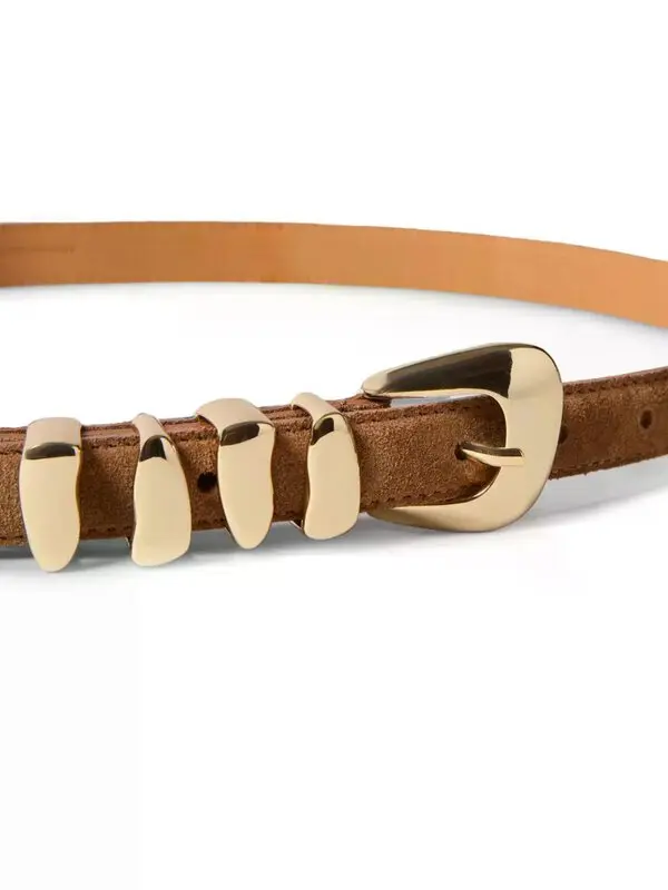 Claudie Pierlot Suede-finish Western-style Belt