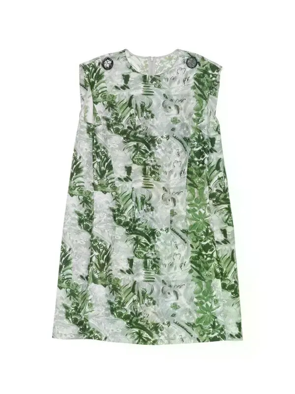 JNBY Han-paint-printed Floral Dress