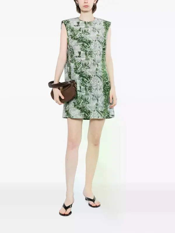 JNBY Han-paint-printed Floral Dress