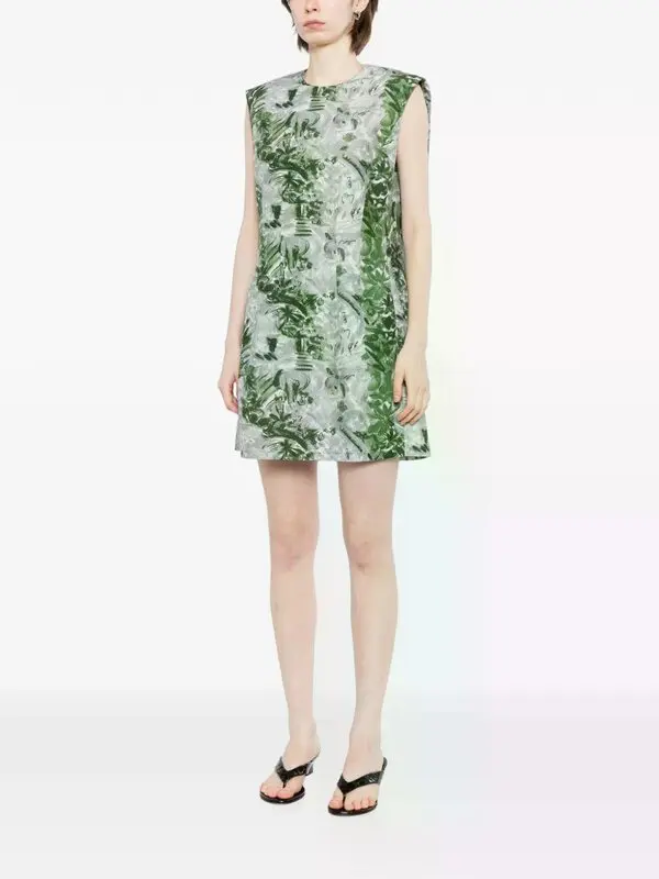 JNBY Han-paint-printed Floral Dress