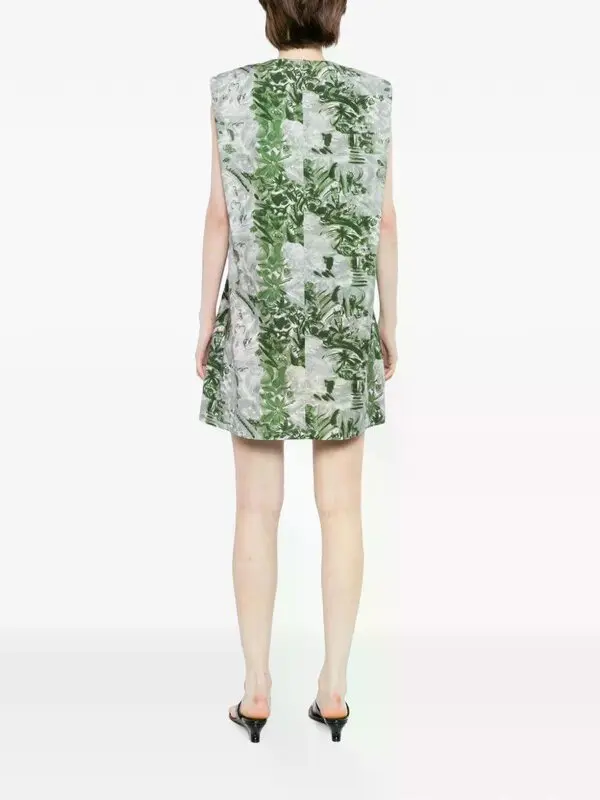 JNBY Han-paint-printed Floral Dress