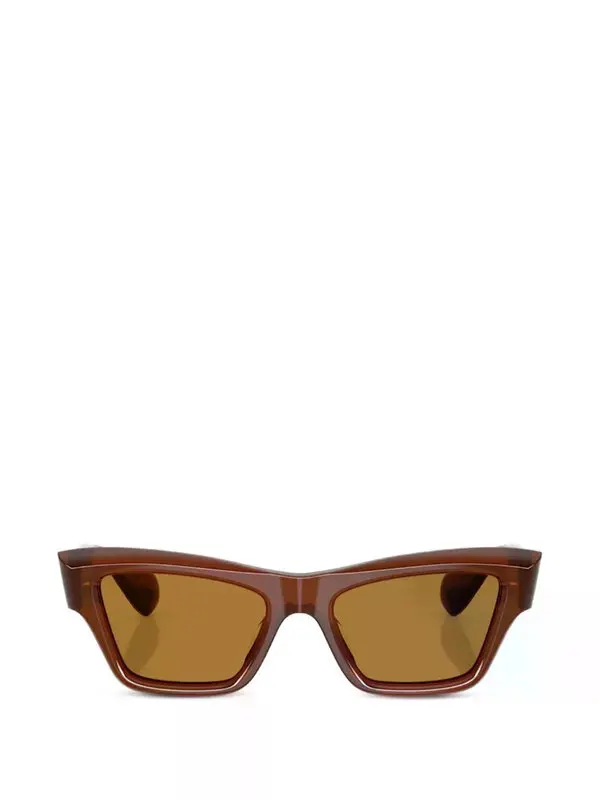 Oliver Spencer Geometric Frame Sunglasses