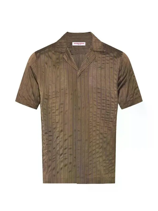 Orlebar Brown Maitan Villa Stripe Shirt