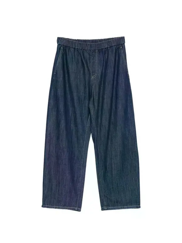 LESS Elastic-waist Jeans