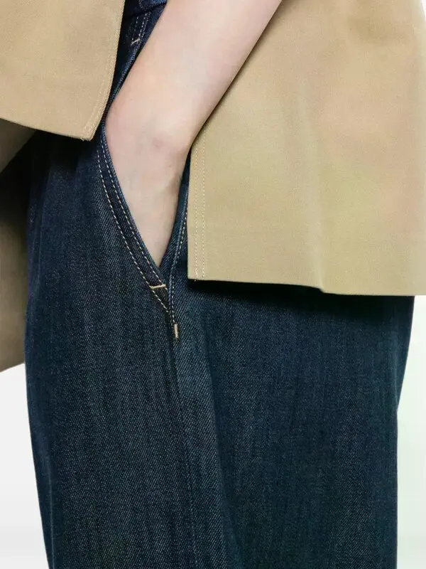 LESS Elastic-waist Jeans