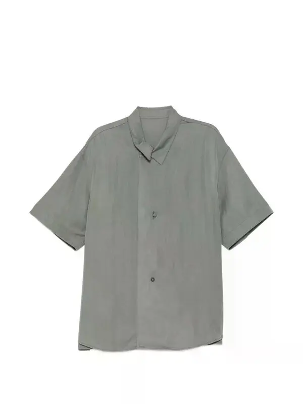 CROQUIS Button-up Short-sleeve Shirt