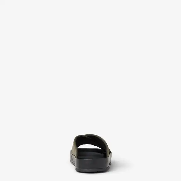 Fendi Flat Slides With 1925 Print