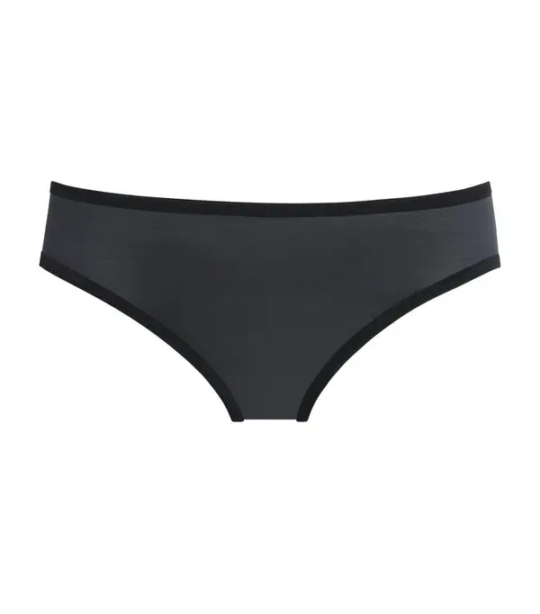 Wolford Sheer Touch Tanga Briefs - Black