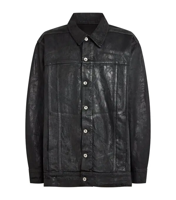 Rick Owens Jumbo Worker Jacket - Black