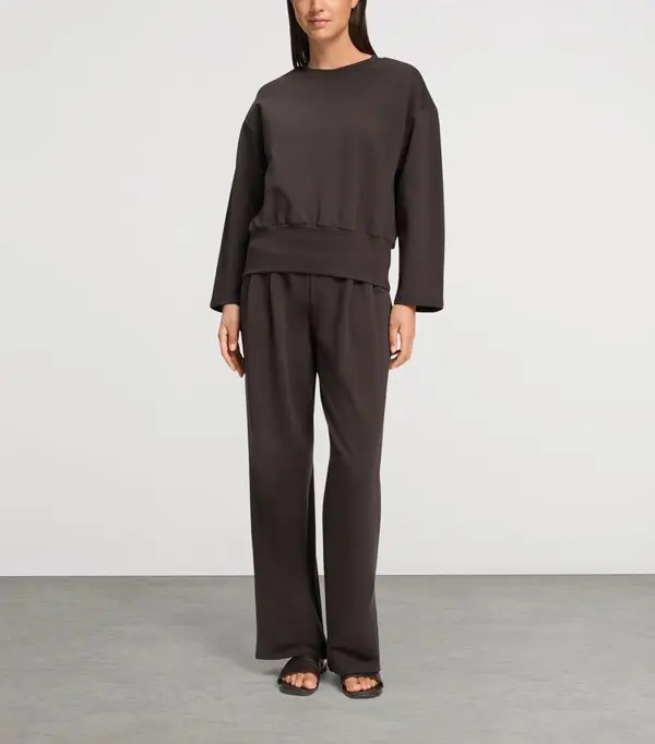 Hanro Stretch-cotton Natural Living Sweatshirt