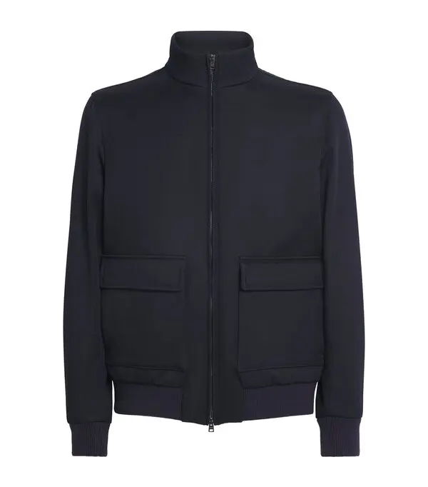 Herno Wool Harrington Jacket