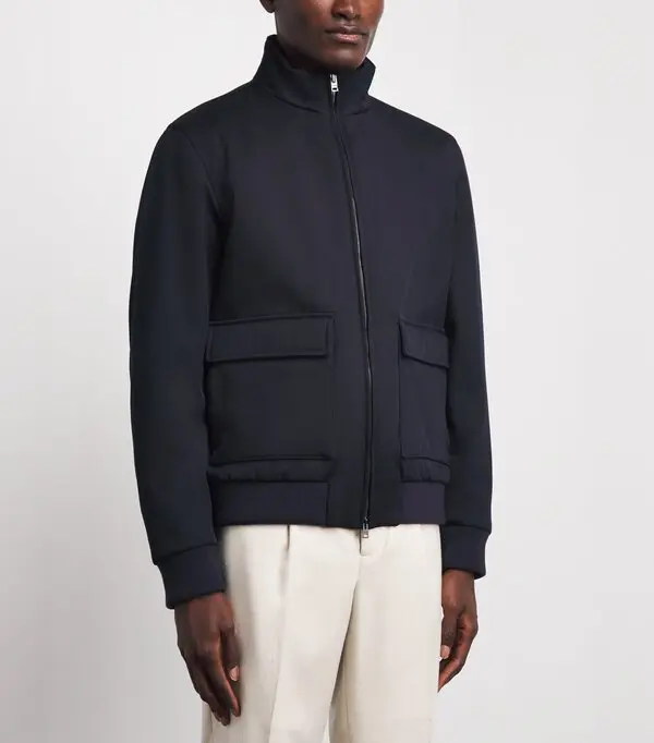 Herno Wool Harrington Jacket