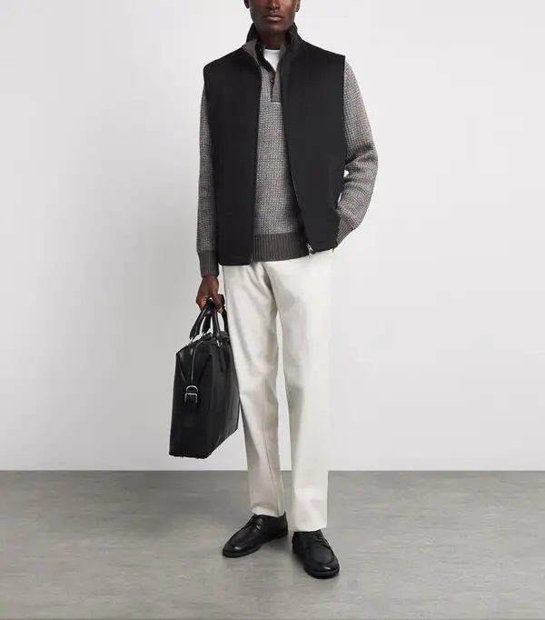 Herno Wool-cashmere Gilet