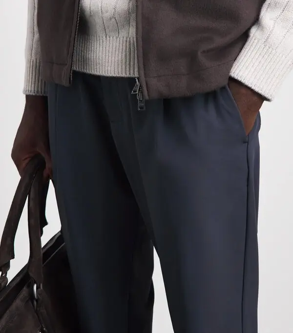 Herno Stretch Technical Drawstring Trousers