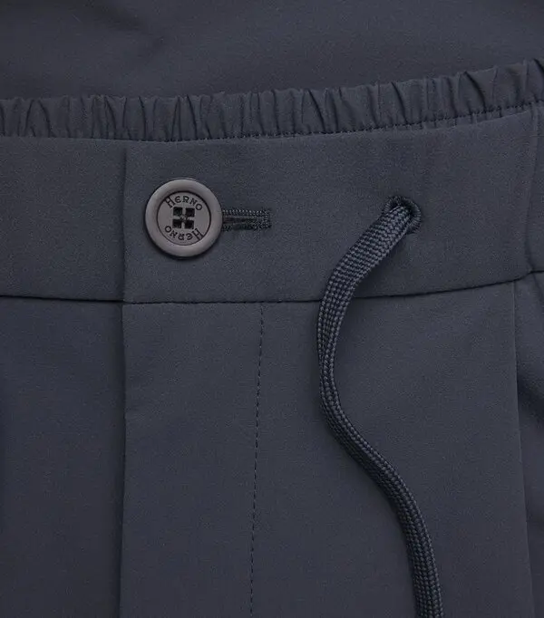 Herno Stretch Technical Drawstring Trousers