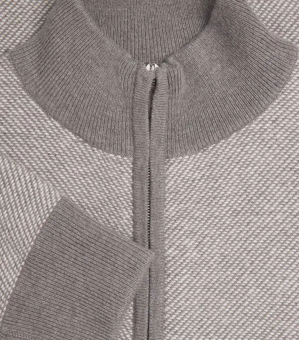 N.peal Organic Cashmere Birdseye Cardigan