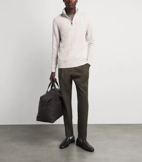 N.peal Organic Cashmere Albemarle Sweater