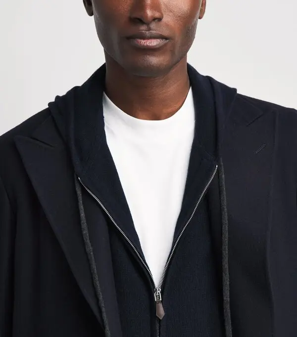 N.peal Cashmere Zip-up Hoodie