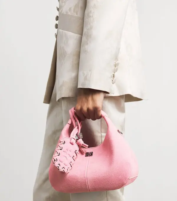 GANNI Mini Shoulder Bag - Pink