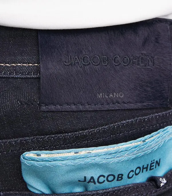 Jacob Cohen Pony Hair-patch Nick Slim Jeans