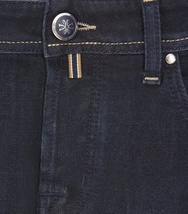 Jacob Cohen Pony Hair-patch Nick Slim Jeans