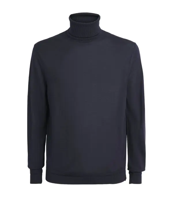Jacob Cohen Wool-silk Rollneck Jumper