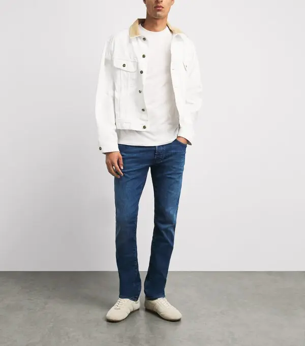 Jacob Cohen Cotton Emblem Logo T-shirt - White
