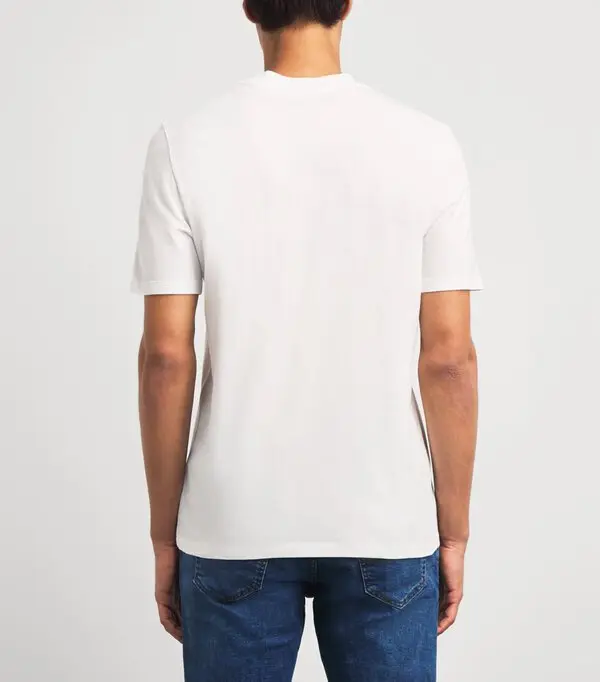 Jacob Cohen Cotton Emblem Logo T-shirt - White