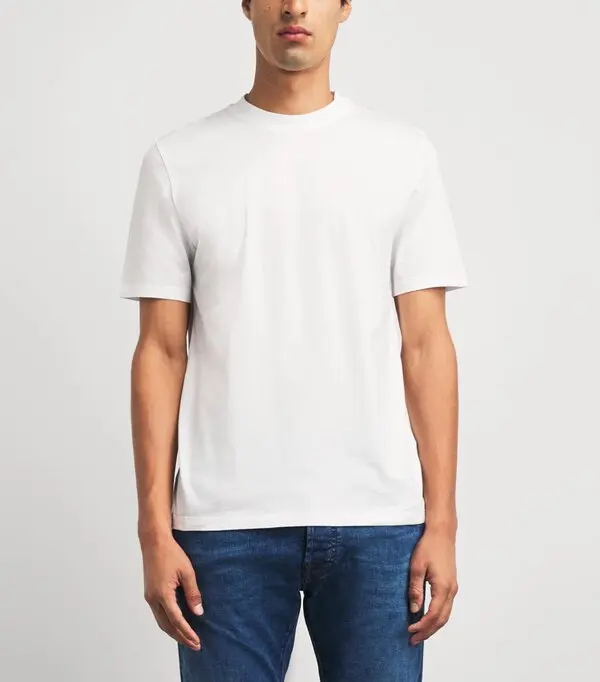 JACOB COHЁN Cotton Emblem Logo T-shirt