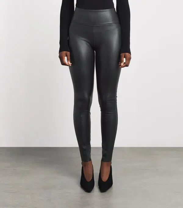 Wolford Faux Leather Edie Leggings