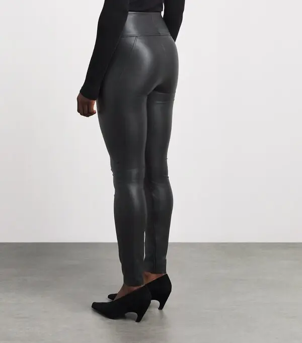 Wolford Faux Leather Edie Leggings