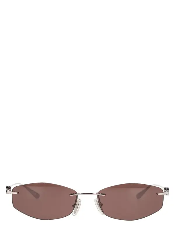 Balenciaga Occhiale "d-frame Nano - Brown