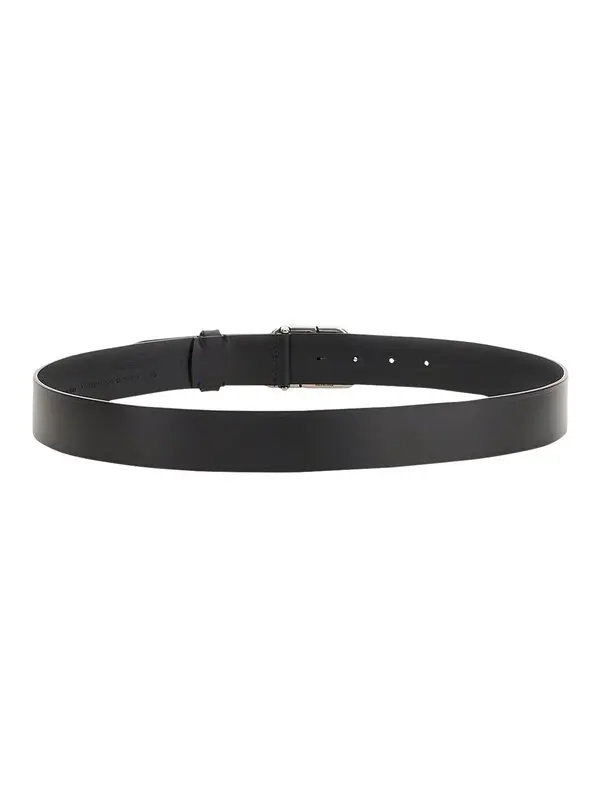 Balenciaga Cintura "bb" In Pelle - Black