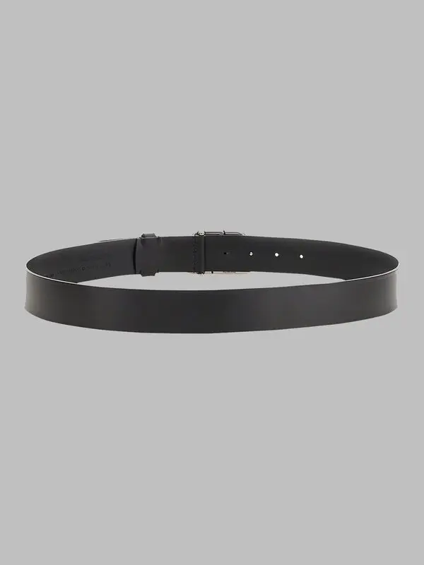 Balenciaga Cintura "bb" In Pelle - Black