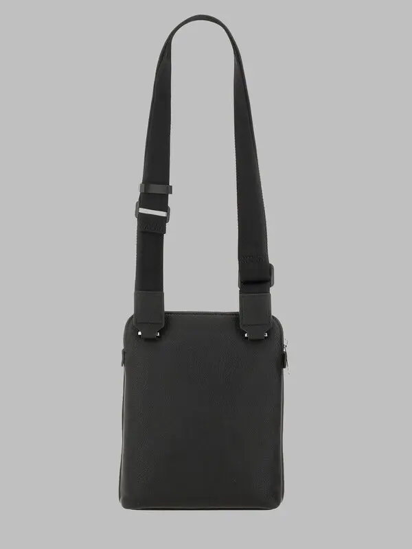 BOSS Crossbody Bag With Logo - Black