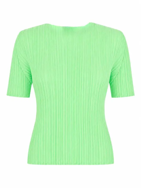 Issey Miyake Top "new Colorful Basic 4