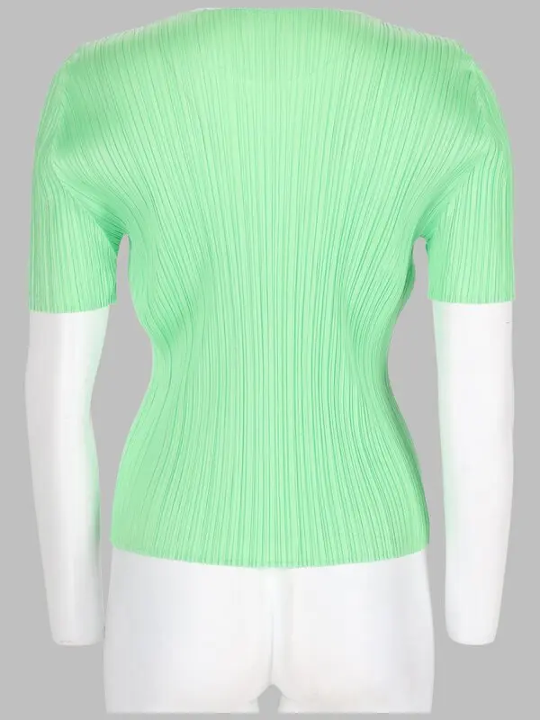 Issey Miyake Top "new Colorful Basic 4