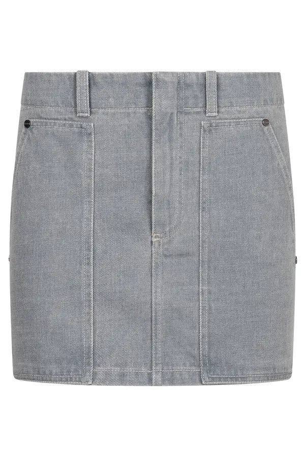 Fendi Logo Mini Skirt