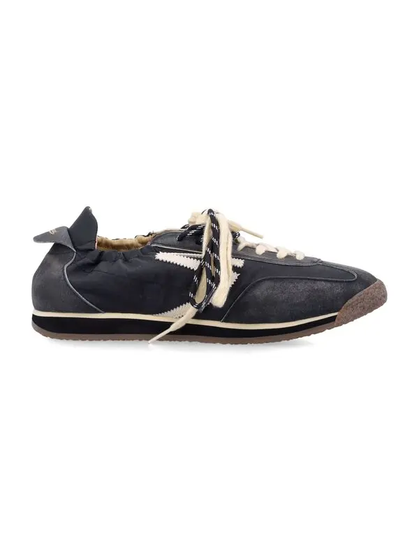 PURAAI Vegan Leather Low Top Sneakers