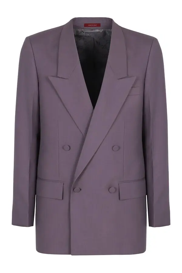Gucci Double-breasted Oversized Blazer Jacket