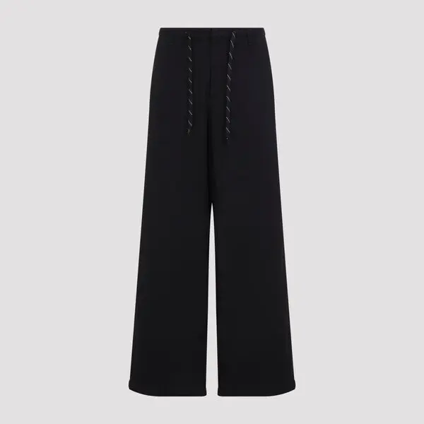Balenciaga Cotton Chino Pants - Black