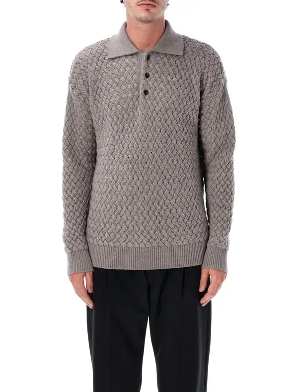Bottega Veneta 100% Wool Sweater - Beige