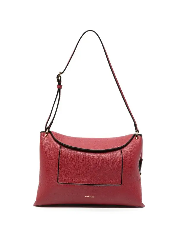WANDLER Mini Leather Shoulder Bag - Rosso