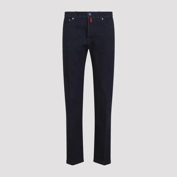 Kiton Regular & Straight-leg Cotton Pants