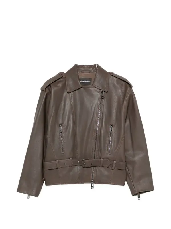 Emporio Armani Leather Jacket