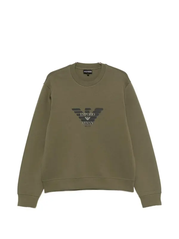 Emporio Armani Logo Cotton Sweatshirt
