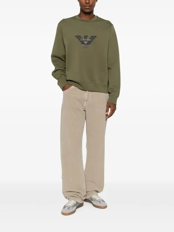 Emporio Armani Logo Cotton Sweatshirt