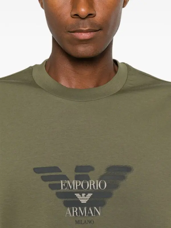 Emporio Armani Logo Cotton Sweatshirt