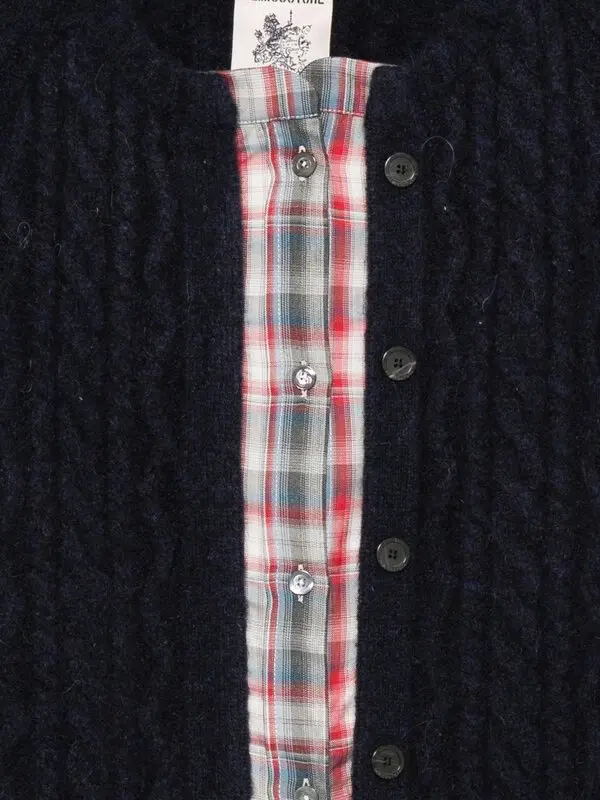 SEMICOUTURE Marcy Wool Blend Cardigan