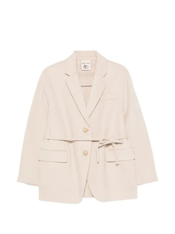 SEMICOUTURE Corine Wool Single-breasted Jacket